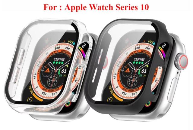 【ゆうパケット対応】アップルウォッチ カバー Apple watch 10 se2 se ガラス 保護 ケース 一体型 防水 46mm 42mm 44mm 40mm applewatch ...