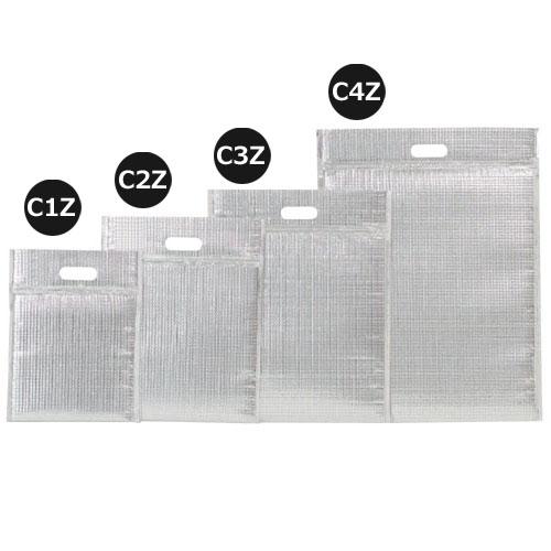 【送料無料】ミナクールパック C3Z 保冷袋ジップ付 L（平袋）100枚