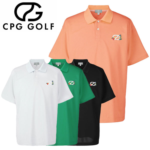 CPG GOLF SIMPLE POLO SS シンプル ポロシャツ メンズ 2109-25111 ゴルフウェア 2025モデル