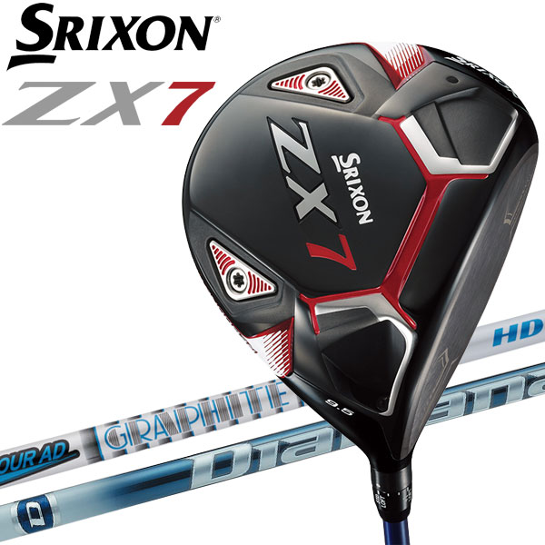 ダンロップ スリクソン ZX7 ドライバー メーカー正規カスタムシャフト TourAD_HD-6 2020モデル
