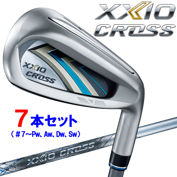 ダンロップ ゼクシオ クロス アイアン 7本セット MH2000 カーボン XXIO CROSS 2021モデル