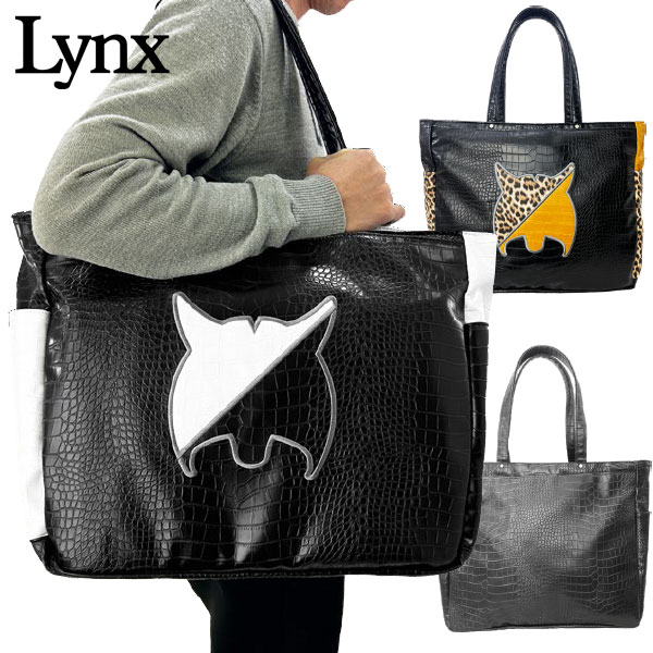 【即納】大容量 リンクス ゴルフ Professional TB-77 トートバッグ プロフェッショナルシリーズ Lynx golf