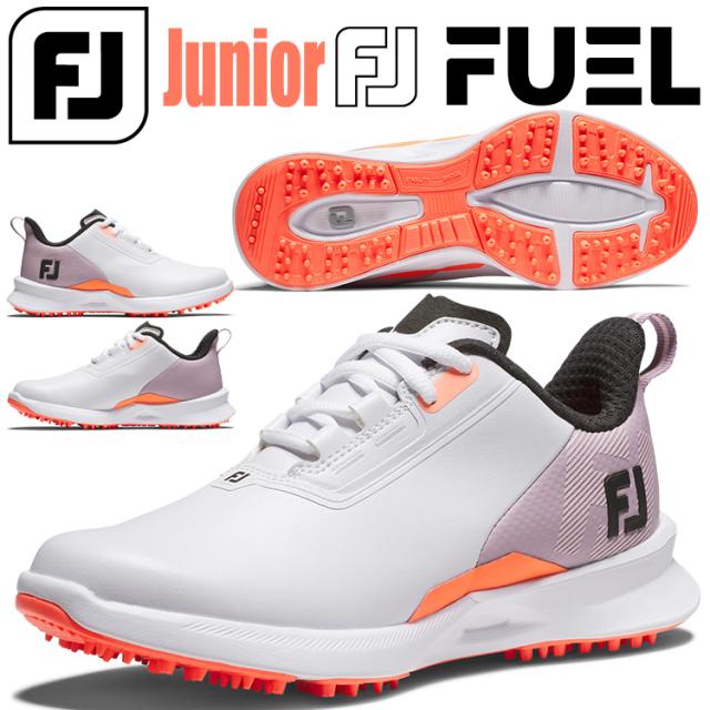 フットジョイ FJ フューエル レース ジュニア スパイクレス ゴルフシューズ 2025モデル