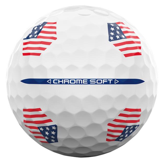 【3ダースセット】キャロウェイ クロムソフト USA トゥルートラック ゴルフボール 3ダース 36球入り 2025モデル日本正規品 3ダースセット】キャロウェイ クロムソフト USA トゥルートラック