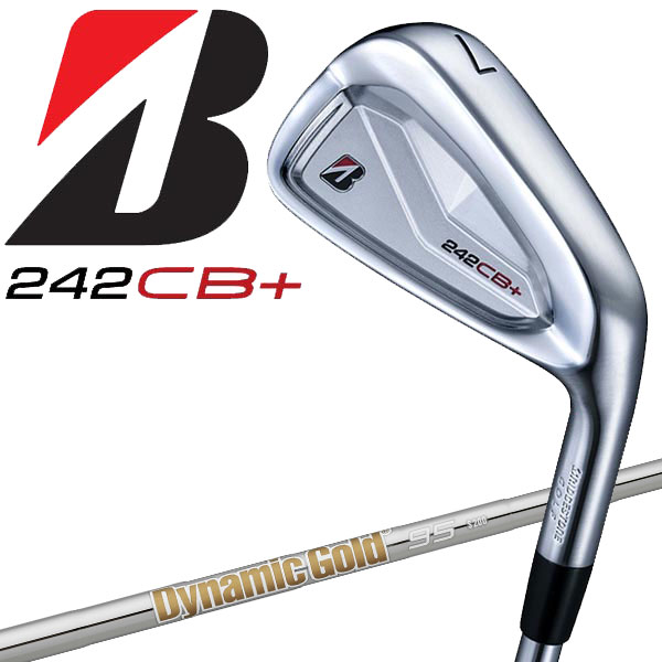 ブリヂストン ゴルフ 242CB＋ アイアン 6本セット Dynamic Gold 95 スチールシャフト 2025モデル