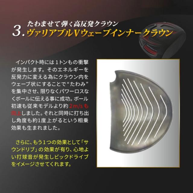 ワークスゴルフ マキシマックス ブラックシリーズ2 ドライバー ルール