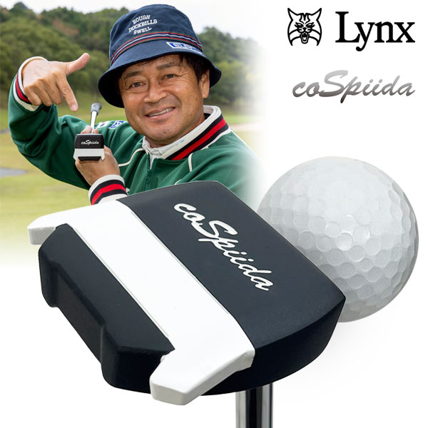 リンクス ゴルフ コスパイイダ パター Co Spiida Putter Lynx Golf 2026モデル