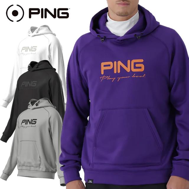 ピン PING カルイシ KARUISHI フーディー スウェット メンズ 2025秋冬 ゴルフウェア 621-5262800