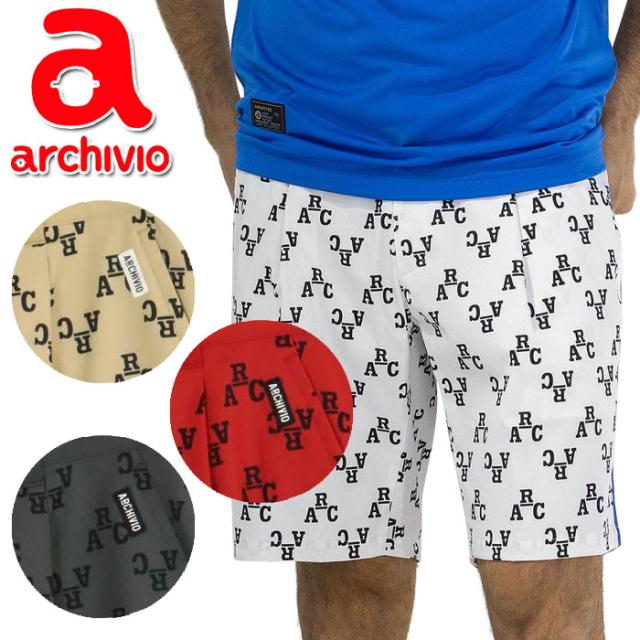 アルチビオ 春夏 ゴルフ 撥水加工ショートパンツ ハーフパンツ メンズ A367307