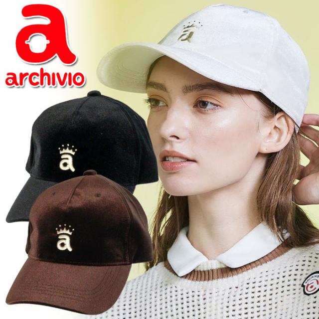 アルチビオ 秋冬 ゴルフ ベロアキャップ レディース A510803