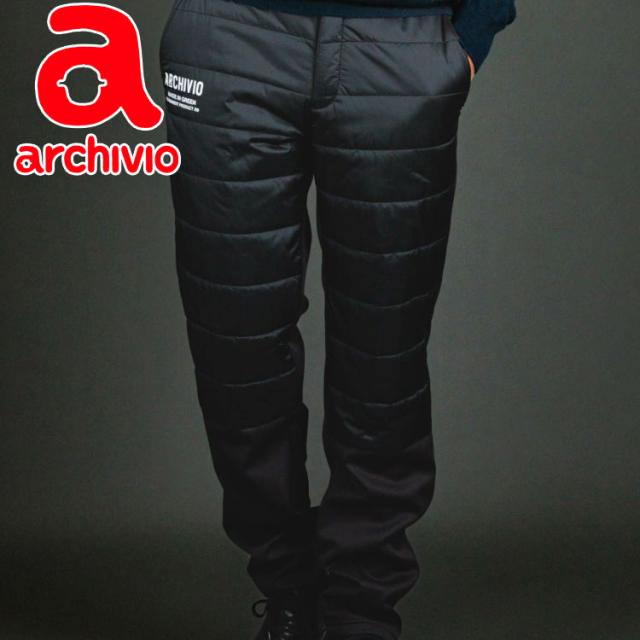 アルチビオ 秋冬 ゴルフ 異素材切替はっ水パンツ メンズ A527103