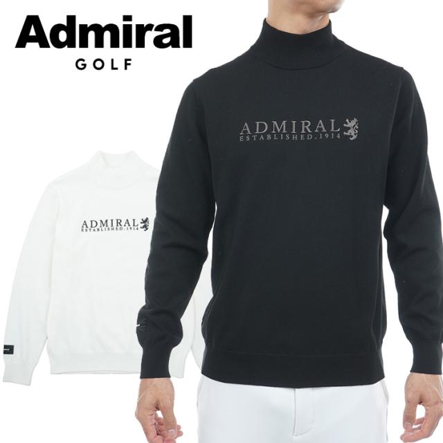 アドミラルゴルフ ホカタッチ ハイネックセーター メンズ 2025秋冬 ゴルフウェア ADMA588