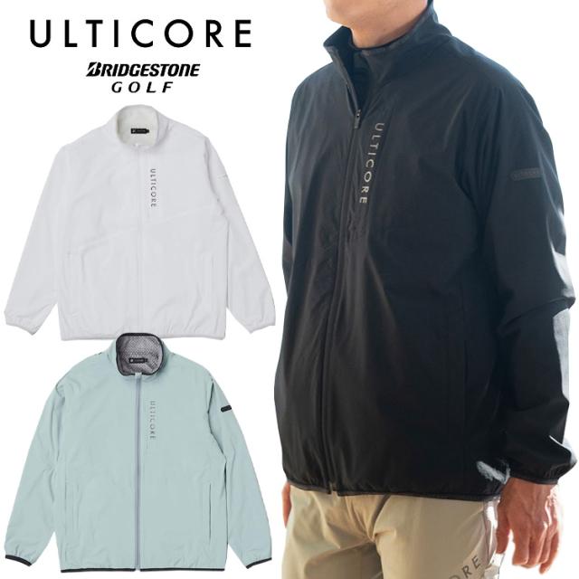 ブリヂストンゴルフ 4Dimotion Fit Split Raglan Sleeve ULTICORE 前開きブルゾン メンズ 2025秋冬 ゴルフウェア FBM01D