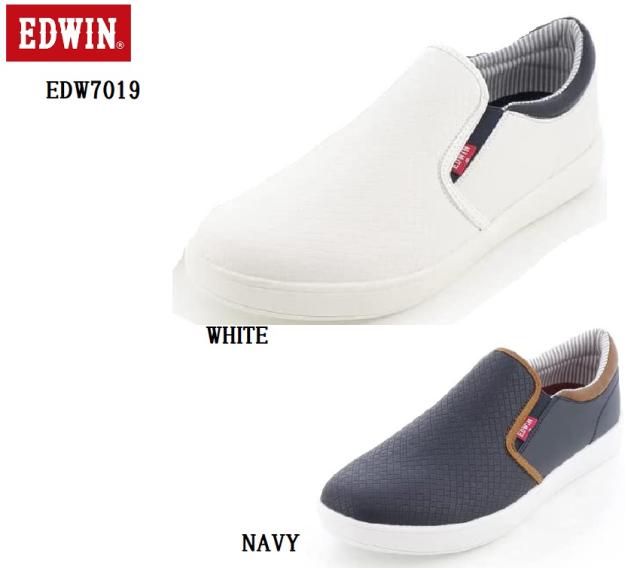 EDWIN(エドウィン)EDW7019 メンズ カジュアルスリッポンスニーカー 軽量設計 取り外せるカップインソールでいつも衛生的の通販はau PAY マーケット - フューチャーロード ...