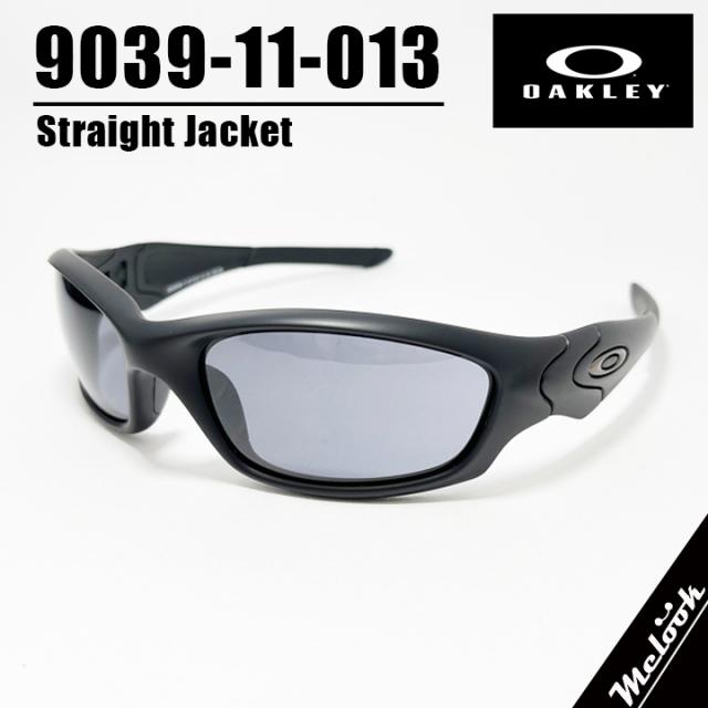 [ OAKLEY ] オークリー 9039-11-013 STRAIGHT JACKET / ストレートジャケット サングラス　ダークグレー復刻 マットブラック グレー グレイ 新作復刻モデル スポーツにオススメ