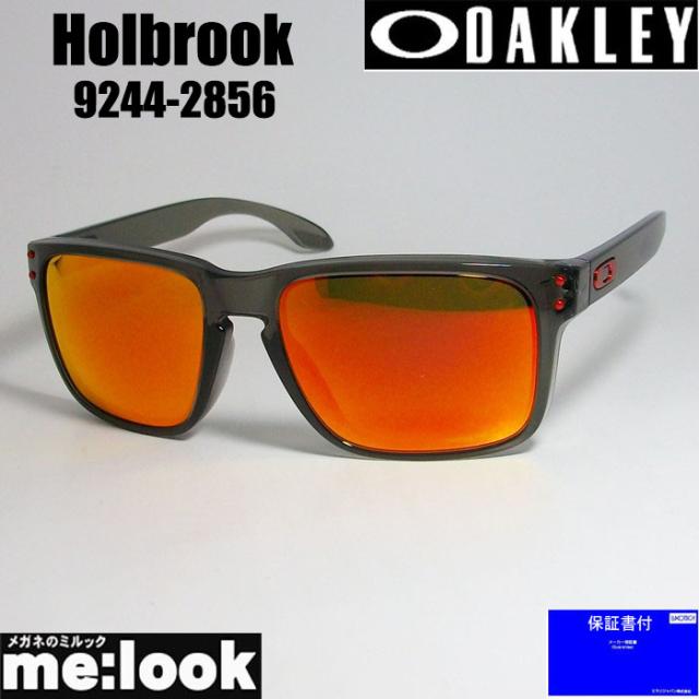 オークリー サングラス OAKLEY PRIZM プリズムサングラス Holbrook ホルブルック OO9244-2856 009244-2856 グレイスモーク/プリズムルビー