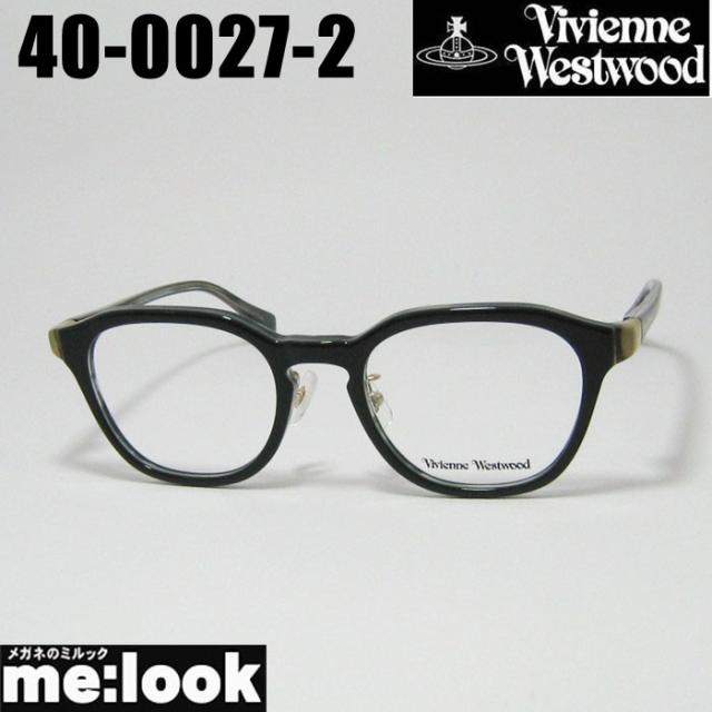 Vivienne Westwood ヴィヴィアンウエストウッド レディース 眼鏡 メガネ フレーム サングラス 40-0027-2 サイズ50 ブラック グレー カーキササ リビジョン製レンズでお好きなサングラス作成可能