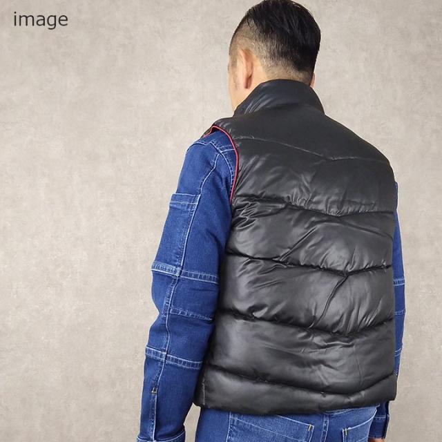 Jawin 防寒ベスト デニム 防寒着 秋冬用 作業服 作業着 自重堂 メンズ 58180 S-4L