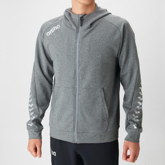 arena アリーナ スウェットパーカー グレイモク Mサイズ ARN-1331 GRM | スポーツ スポーツ用品 水泳 スイミング ...