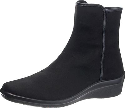 ASAHI アサヒシューズ TDY3999 BKスエード 22 AF39991 BLK | 22cm 靴 シューズ 婦人靴 スエード ショートブーツ ファスナー付き ベーシック シンプル カジュアル レディース ファッション 防寒 防滑 冬靴 通勤 オシャレ おすすめ