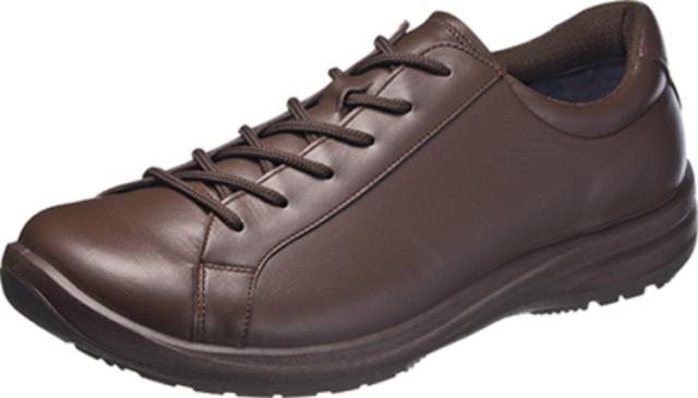 ASAHI アサヒシューズ AMW WK M028 Ｄ-BR 25.5 KV30121 | ファッション メンズ 紳士用 シューズ 靴 男性 紳士靴 男性向け 内側にファスナー付き 普段履き ウォーキング用 軽量 光沢 お出掛け 通勤 反射材 清潔 脱ぎ履き簡単 反発弾性 負担軽減