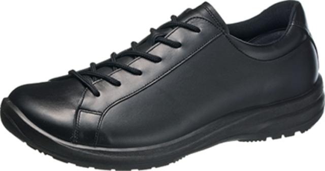 ASAHI アサヒシューズ AMW WK M028 BK 26 KV30122 | ファッション メンズ 紳士用 シューズ 靴 男性 紳士靴 男性向け 内側にファスナー付き 普段履き ウォーキング用 軽量 光沢 お出掛け 通勤 反射材 清潔 脱ぎ履き簡単 反発弾性 負担軽減