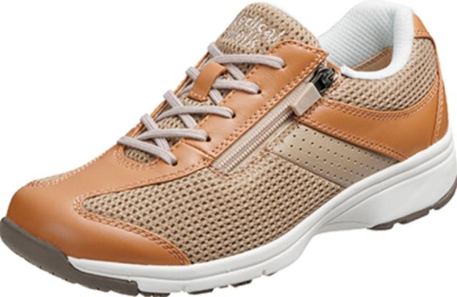 ASAHI アサヒシューズ AMＷ MS-L OK 22 KV77458 | レディースファッション 靴 シューズ おしゃれ 歩きやすい カジュアル 快適 安定感 軽量 衝撃吸収 内側ファスナー インソール シンプル クラシック 幅広 ウォーキング デイリー疲れにくい