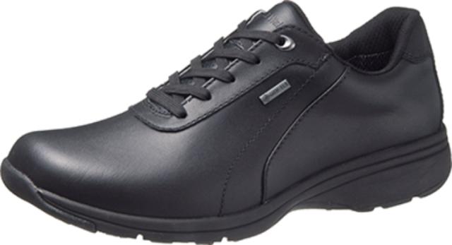 ASAHI アサヒシューズ AMW GT L023 BK 23.5 KV78442 | レディースファッション 靴 シューズ おしゃれ 歩きやすい カジュアル 快適 安定感 軽量 衝撃吸収 内側ファスナー インソール シンプル クラシック 幅広 ウォーキング デイリー疲れにくい