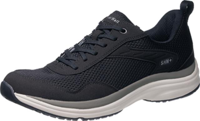 ASAHI アサヒシューズ AMW WK M032 BK 27.5 KV78503 | ファッション メンズ 男性 紳士靴 スニーカー シューズ 靴 軽量 幅広 夜道 安心 反射付き お出かけ レジャー 旅行 アウトドア ウォーキング 衝撃吸収カップインソール