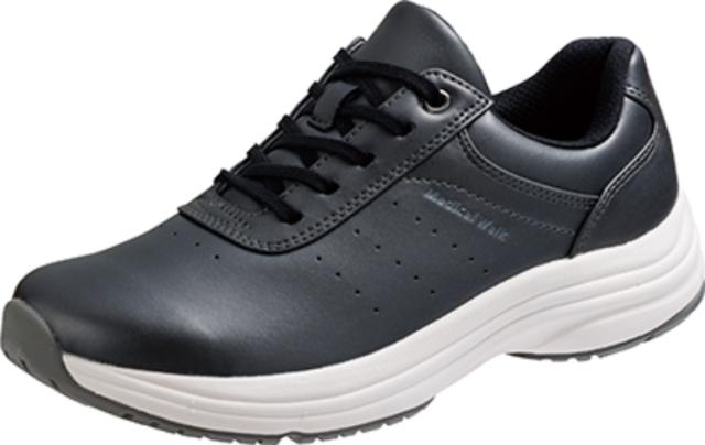 ASAHI アサヒシューズ AMW WK L041 BKメタリツク 24 KV78573AA | レディースファッション 靴 シューズ スニーカー 軽量 幅広 夜道 安心 お出かけ レジャー 旅行 アウトドア ウォーキング 衝撃吸収カップインソール デイリー疲れにくい カジュアル