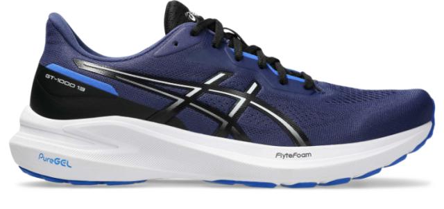 asics アシックス GT-1000 13 INDIGO BLU 26.5 1011B859 402 | スポーツ ウェア シューズ 靴 フィット感 軽量 ローカット クッション性 取替式 取り替え式 アウトドアスポーツ ランニングシューズ ランニング メンズ 練習 試合