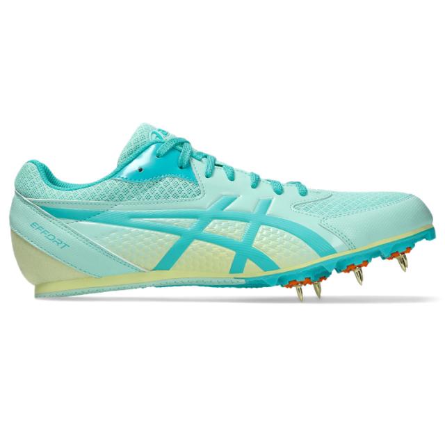 asics アシックス EFFORT 13 FRESH ICE/SEA GLASS 22.5 1093A167 301 | スポーツ アウトドア 靴 快適 安定性 クッション性 練習 トレーニング 試合 学生 大人 メンズ ジュニア 陸上 トラック競技 通気性 土グラウンド兼用 オールラウンド