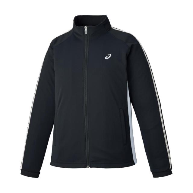 asics アシックス WSドライTRジヤケツト(RE) ブラック XL 2032C703 1 | スポーツ スポーツウェア ウェア メンズ UVカット 吸汗 速乾 ストレッチ ゲームウェア ユニフォーム ユニセックス 男女兼用 運動 フィットネス ランニング 練習 ジム