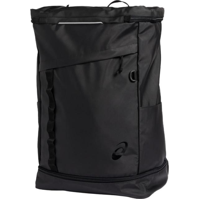 asics アシックス アシックス40Lバックパック PERFORMANCE BLACK OS 3033C080 1 | スポーツ バッグ カバン リュックサック リュック ボックス型 スクエア型 マチあり スポーツバッグ 大容量 通勤 通学 ランニング トレーニング メンズ