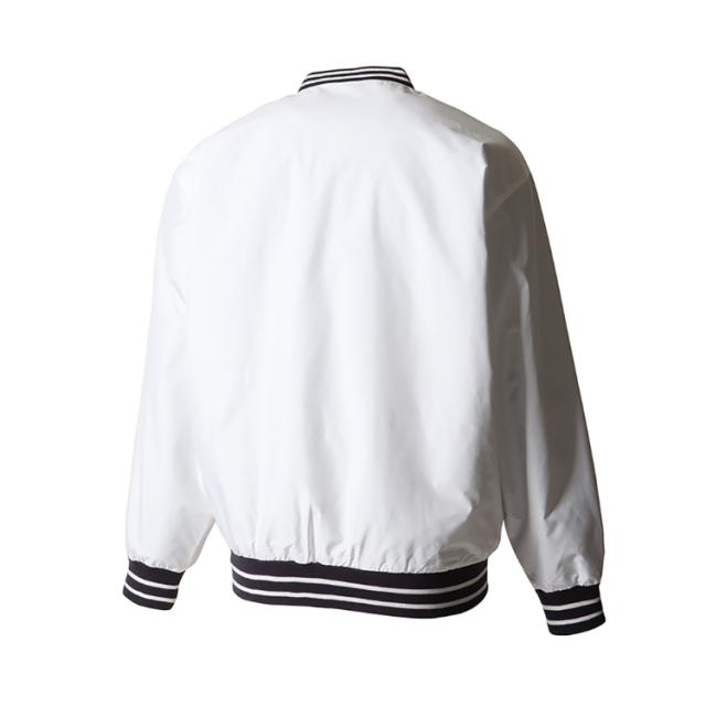 DESCENTE デサント 長袖プルオーバーコート ロイヤルブルーxシルバー