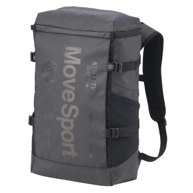 DESCENTE デサント スクエアバッグ３０ ブラックｘブラック F ST5SBP30U BKBK | スポーツ バック リュックサック バックパック リュック ムーブスポーツ デイパック ポリエステルオックス クッション性 キーフック ペンホルダー メッシュポケット 再帰反射