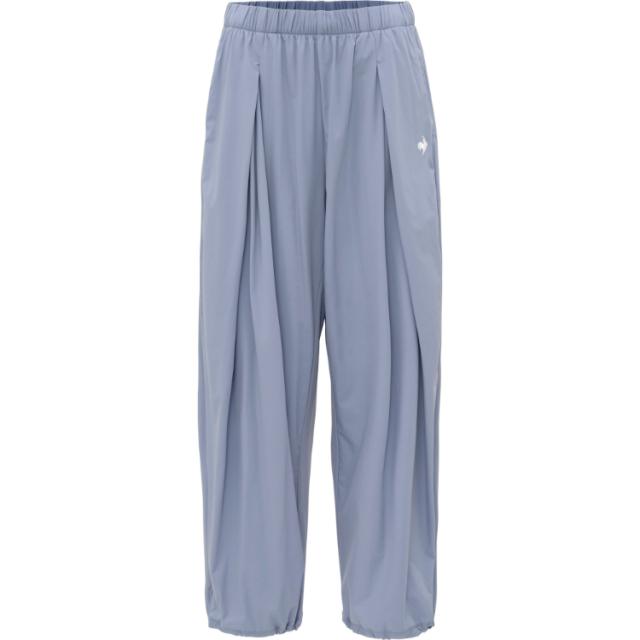 le coq sportif ルコック 接触冷感ウーブンワイドパンツ ブルー L LT5SLP31L BL00 | スポーツ用品 ウエア ボトムス パンツ ズボン ロングパンツ ストレッチ性 UVカット 紫外線対策 吸汗性 速乾性 トレーニング テニス バドミントン スポーツ レディース 女性