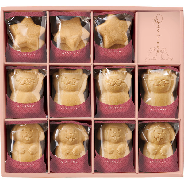 菓匠八 ふくふくもなか 11個 HFM30 | 24-0078-030食品 食べ物 スイーツ お菓子 おやつ 菓子 和菓子 お茶菓子 甘味 最中 手作り 動物 あの通販はau PAY ...