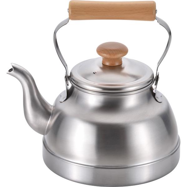 千歳 木柄クラシカルケトル ２．７ｌ CS-005 | 24-0324-090キッチン キッチン用品 台所用品 注ぎやすい 湯沸かし やかん ヤカン ケトル シンプル 使いやすい 便利 人気 プレゼント 贈り物 イベント 実用性