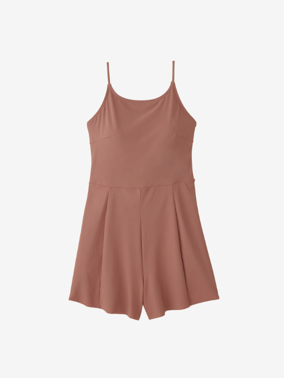 speedo スピード SF E ALL IN ONE アーモンド S SFW02335 AL | スポーツウェア ウエア スポーツ 水泳 スイミング プール 水着 ノースリーブ スリーブレス Aライン UVカット 紫外線対策 ストレッチ性 アウトドア トレーニング レディース 女性