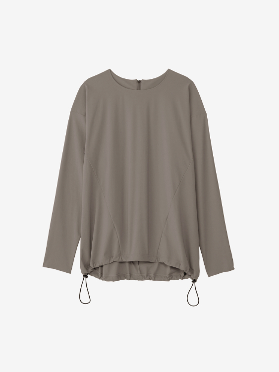 speedo スピード SF E L/S UV TOP ストーン M SFW72334 FS | スポーツウェア ウエア スポーツ 水泳 スイミング プール 水着 トップス 長袖 ドローコード UVカット 紫外線対策 ストレッチ性 ラッシュガード アウトドア トレーニング レディース 女性