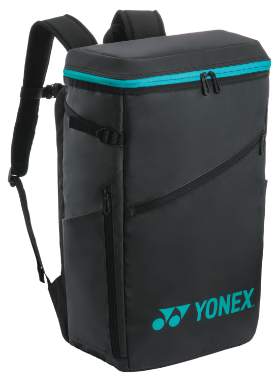 YONEX ヨネックス バックパック ピーコックグリーン BAG2438 502 | テニス バドミントン ラケットケース リュック バッグ 正面背面ポケット シューズポケット チェストベルト 2WAYラケット収納 部活 練習 試合 大会 ブランド スポーツ用品 ユニセックス
