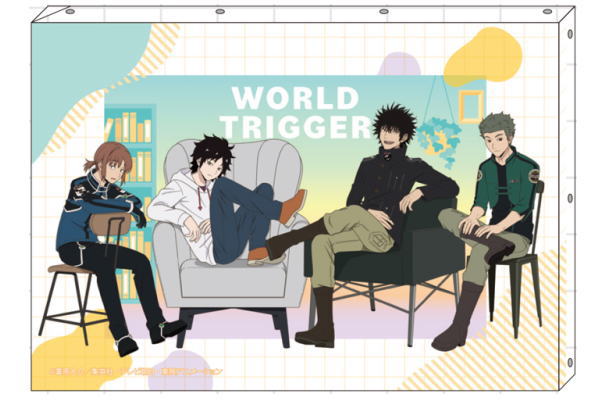 カミ213614 【日本製】【ワールドトリガー】【WORLD TRIGGER】キャンバスアート【B】【チェア】【ワートリ】【トリガー】【WT】【漫画】の通販はau PAY マーケット ...