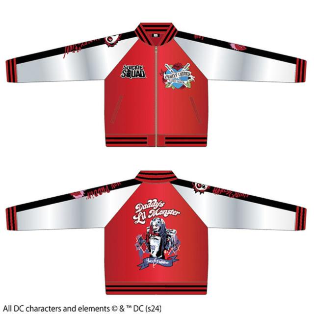 マル4105100800 【DCコミック】スカジャン【3L】【クレイジーハーレイ・クイン】【アメコミ】【ヒーローズ】【アニメ】【映画】【アウター】【ジャンパー】【服】【レディース】【女性】【メンズ】【男性】【ファッション】【雑貨】【グッズ】【かわいい】