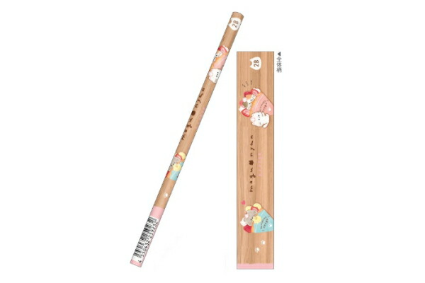 カミ225923 【送料無料】【セット商品】【20本入り】【日本製】【オリジナル】木のえんぴつ【2B】【クレープ】【もぐにゃん】【ねこ】【動物 ...