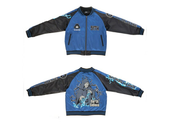 マル2535041600STAR WARS　スター・ウォーズ　スカジャン3L　ダース・シディアス　映画　アウター　ジャンパー　服　メンズ　男性　ファッション　雑貨　グッズ　かわいい