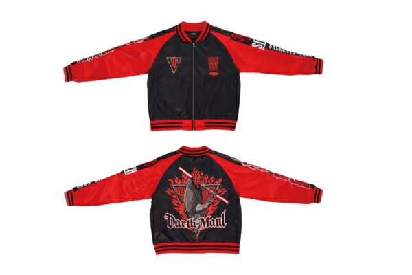 マル2535041500【送料無料】　STAR WARS　スター・ウォーズ　スカジャン3L　ダース・モール　映画　アウター　ジャンパー　服　メンズ　男性　ファッション　雑貨　グッズ　かわいい　TE