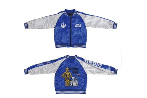 マル2535038900STAR WARS　スター・ウォーズ　スカジャン3L　シルバーユニバーズ　映画　アウター　ジャンパー　服　メンズ　男性　ファッション　雑貨　グッズ　かわいい