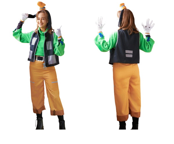 レディ　グーフィーキングダムハーツ　ゲーム　ディズニー　Disney　ハロウィン　コスプレ　コスチューム　衣装　仮装　集団仮装　かわいい