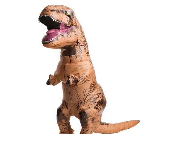 UNISEX　インフレイタブルT-REX　恐竜　ジュラシック　ハロウィン　コスプレ　コスチューム　衣装　仮装　集団仮装　集団コスプレ　かわいい